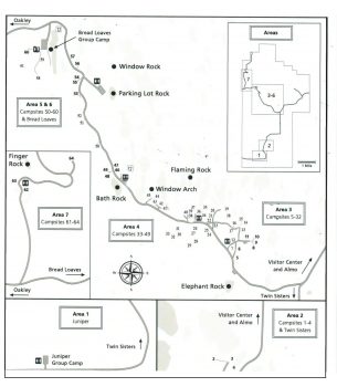 City of Rocks National Reserve Maps | Department of Parks and Recreation